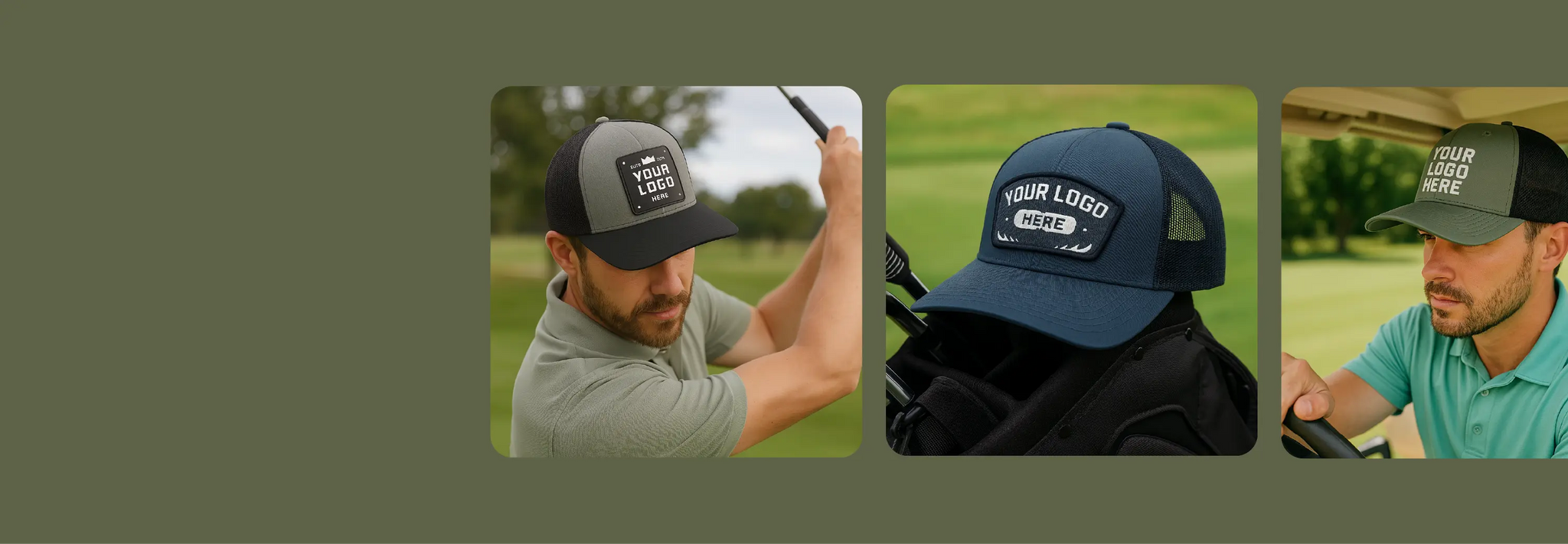 Custom Golf Hats | Custom Golf Hats With Logo | Diehard Custom