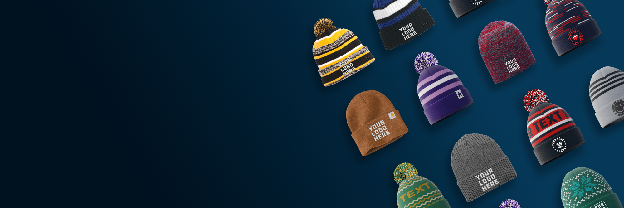 Custom Beanies | Custom Beanies with Logo | Custom Embroidered Beanies