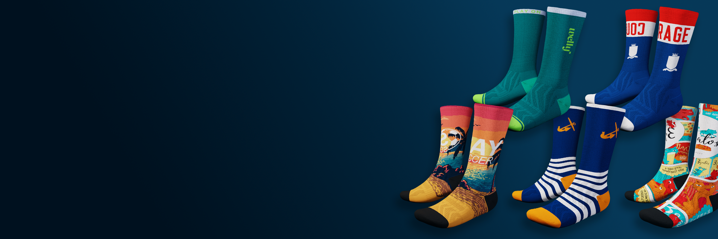 Custom Crew Socks | Diehard Custom